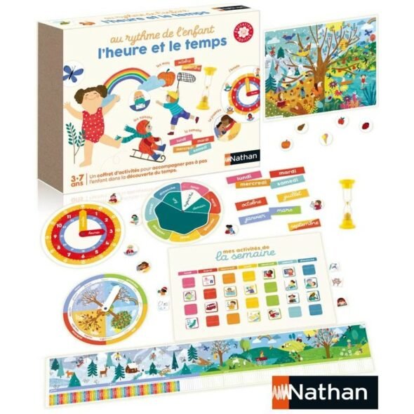 L'heure et le temps - NATHAN - Petit Ange Ennasr