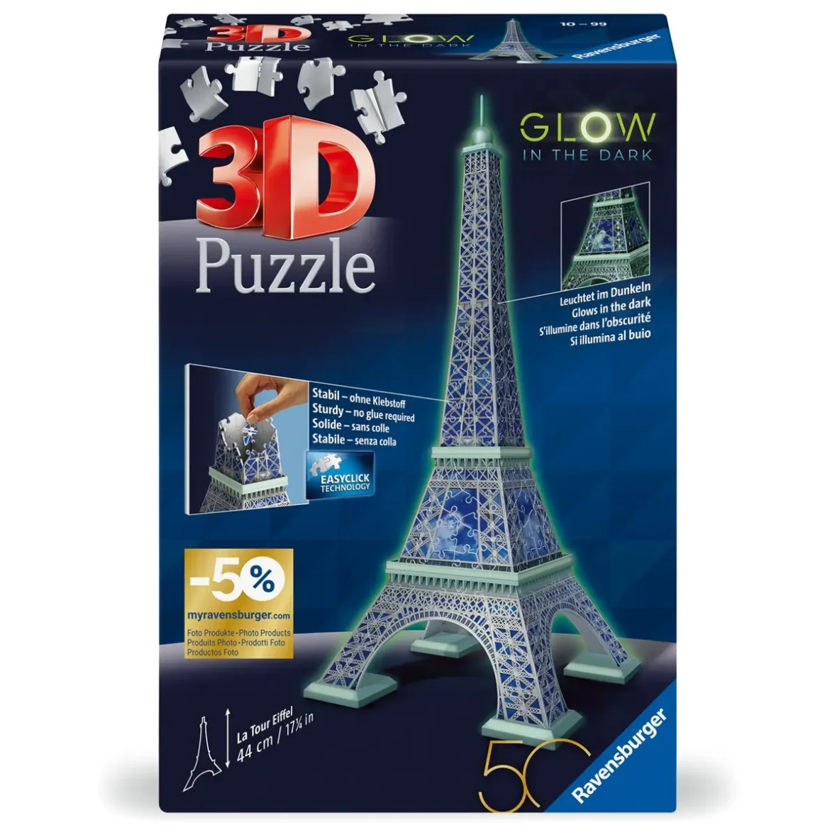 Puzzle 3D tour eiffel - Ravensburger - Petit Ange Ennasr